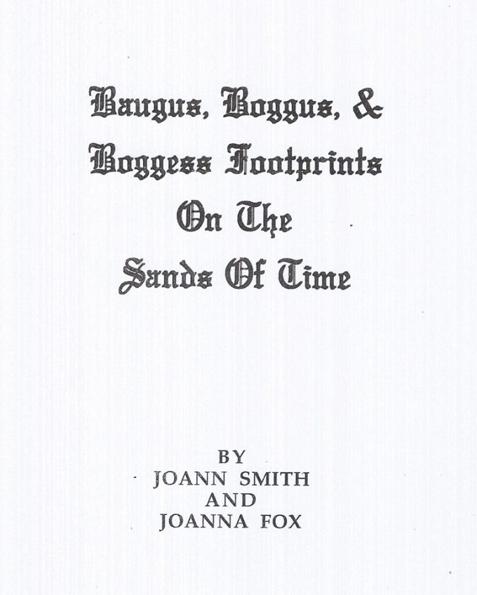 Buy the Book – Boggess Family Association